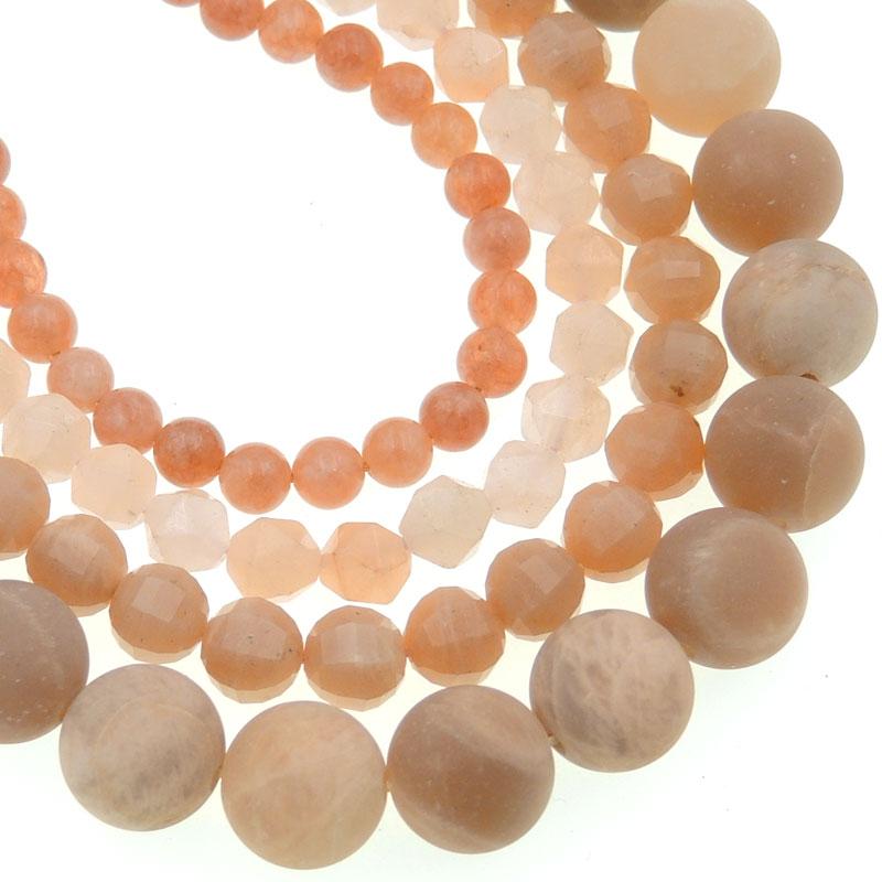Peach Gemstone Beads | Wholesale Supplier – Intrinsic Trading