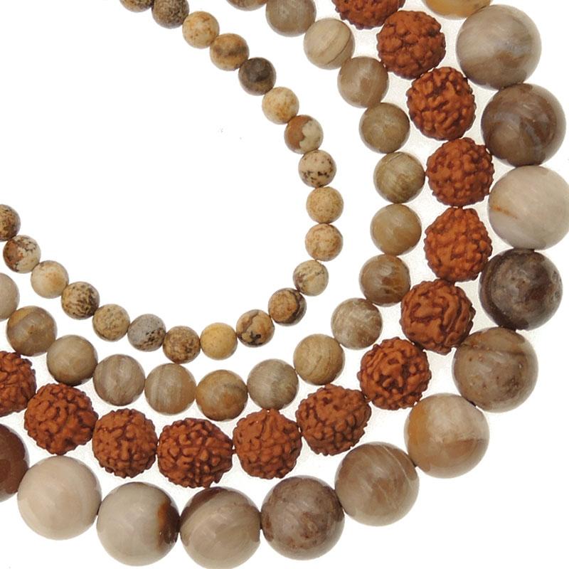 Tan Beads | Neutral Color Natural Gemstones – Intrinsic Trading