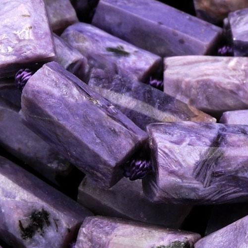 Natural Charoite Beads | Gemstone Wholesale – Intrinsic Trading