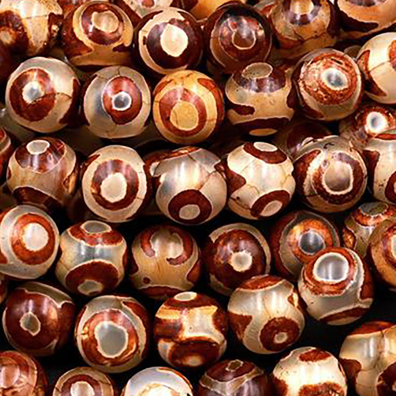 Natural Tibetan Dzi Agate Beads | Gemstone Wholesale – Intrinsic Trading