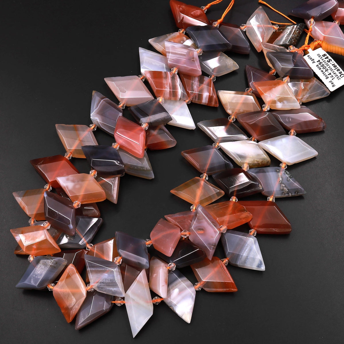 Natural Botswana Beads | Gemstone Wholesale – Intrinsic Trading