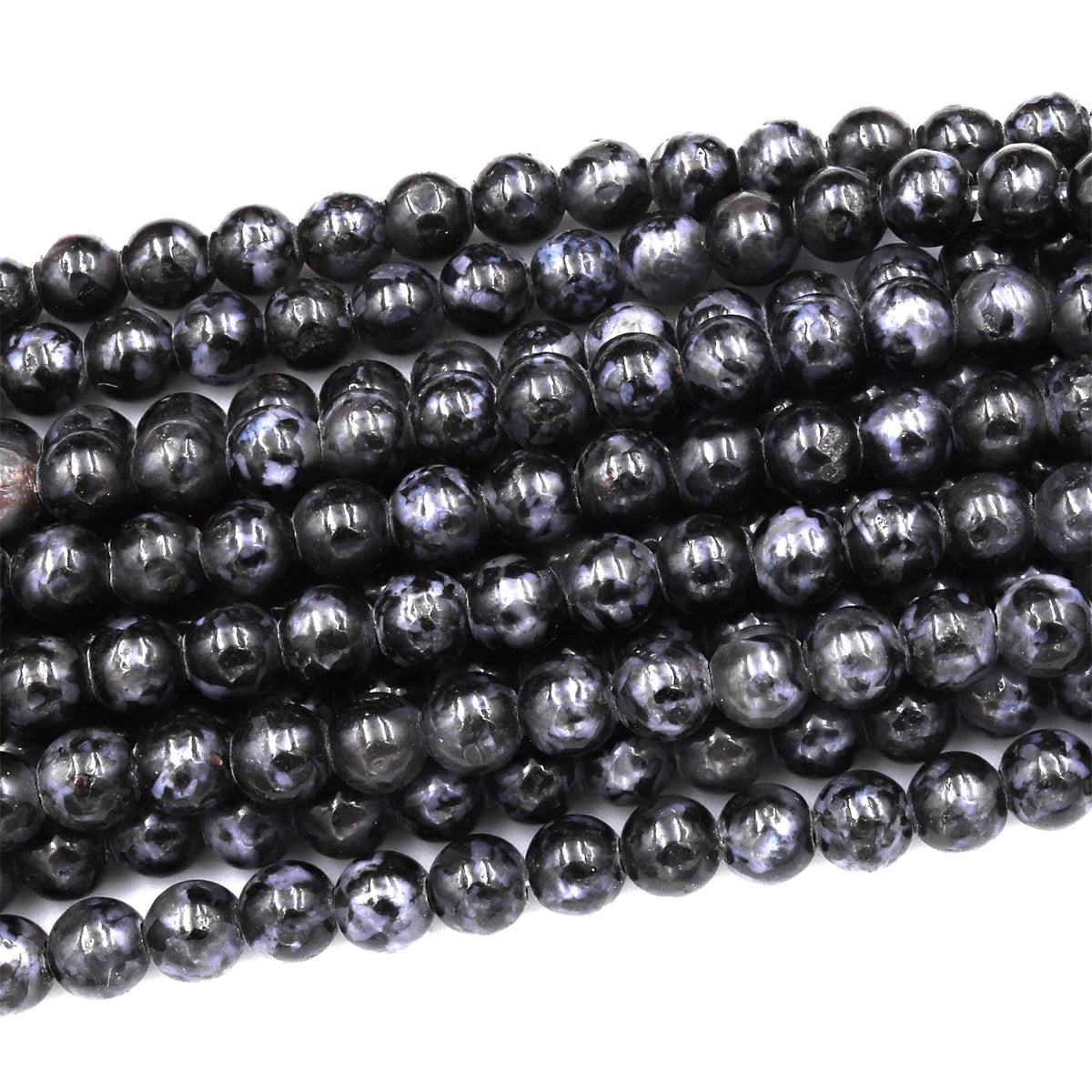 Natural Indigo Gabbro Beads | Gemstone Wholesale – Intrinsic Trading