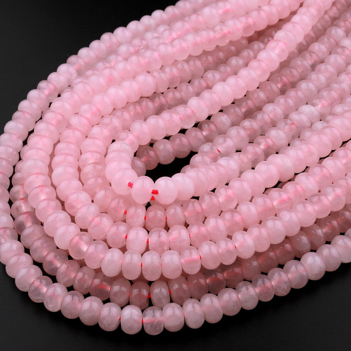 Natural Rose Quartz Beads | Gemstone Wholesale – Intrinsic Trading