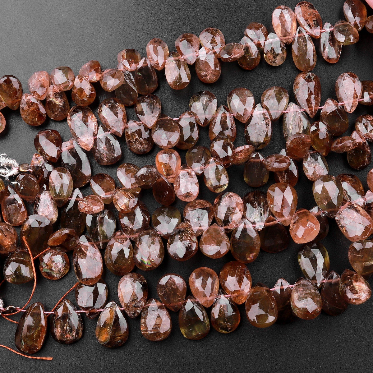 Natural Andalusite Beads | Gemstone Wholesale – Intrinsic Trading