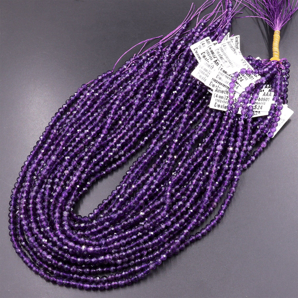 Natural Amethyst Beads | Gemstone Wholesale – Intrinsic Trading