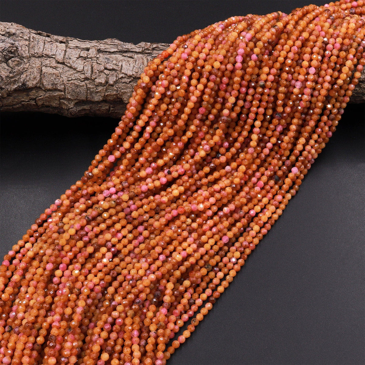 Natural Thulite Beads | Gemstone Wholesale – Intrinsic Trading